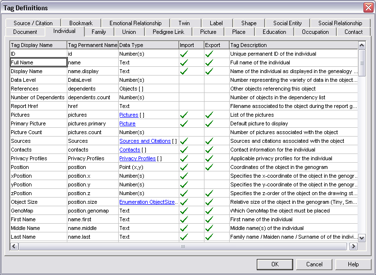 Class Individual (GenoPro Developer Documentation)